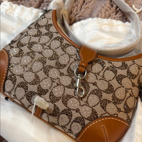 Coach | Bags | Coach Hamptons Hobo Bag With Signature Monogram | Poshmark